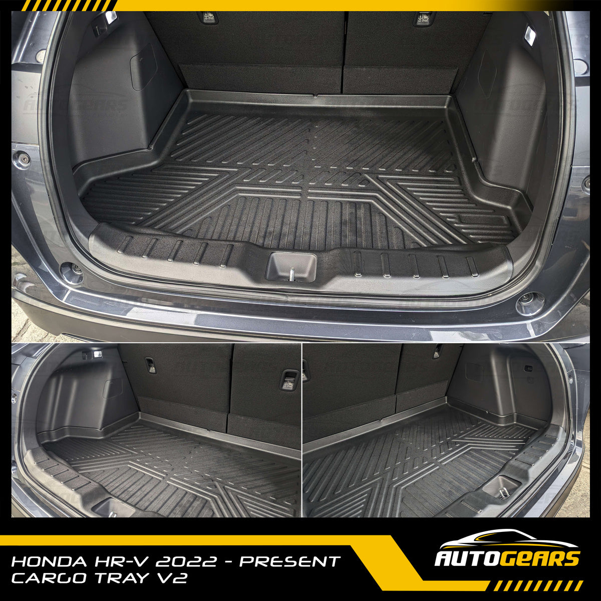 Honda HRV HR-V (2022 - 2026) Trunk Tray | Cargo Tray V2 – Autogears PH