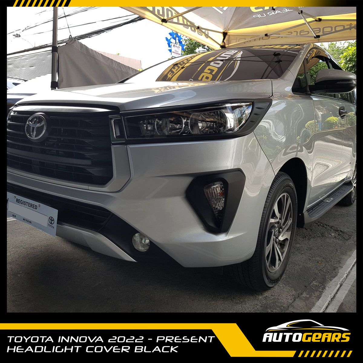 Toyota Innova (2016 - 2026) Matte Black Garnish Set – Autogears PH