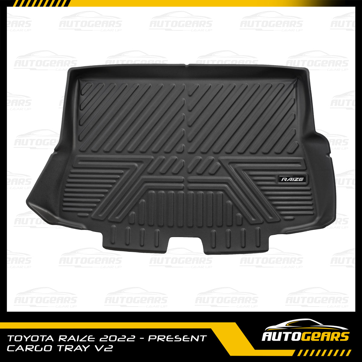 Toyota Raize (2022 - 2025) Trunk Tray | Cargo Tray – Autogears PH