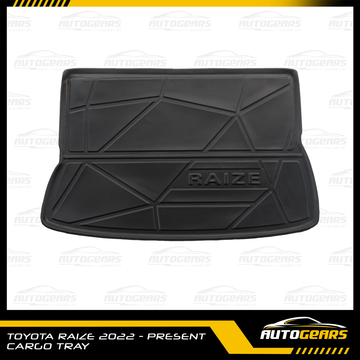 Toyota Raize (2022 - 2025) Trunk Tray | Cargo Tray – Autogears PH