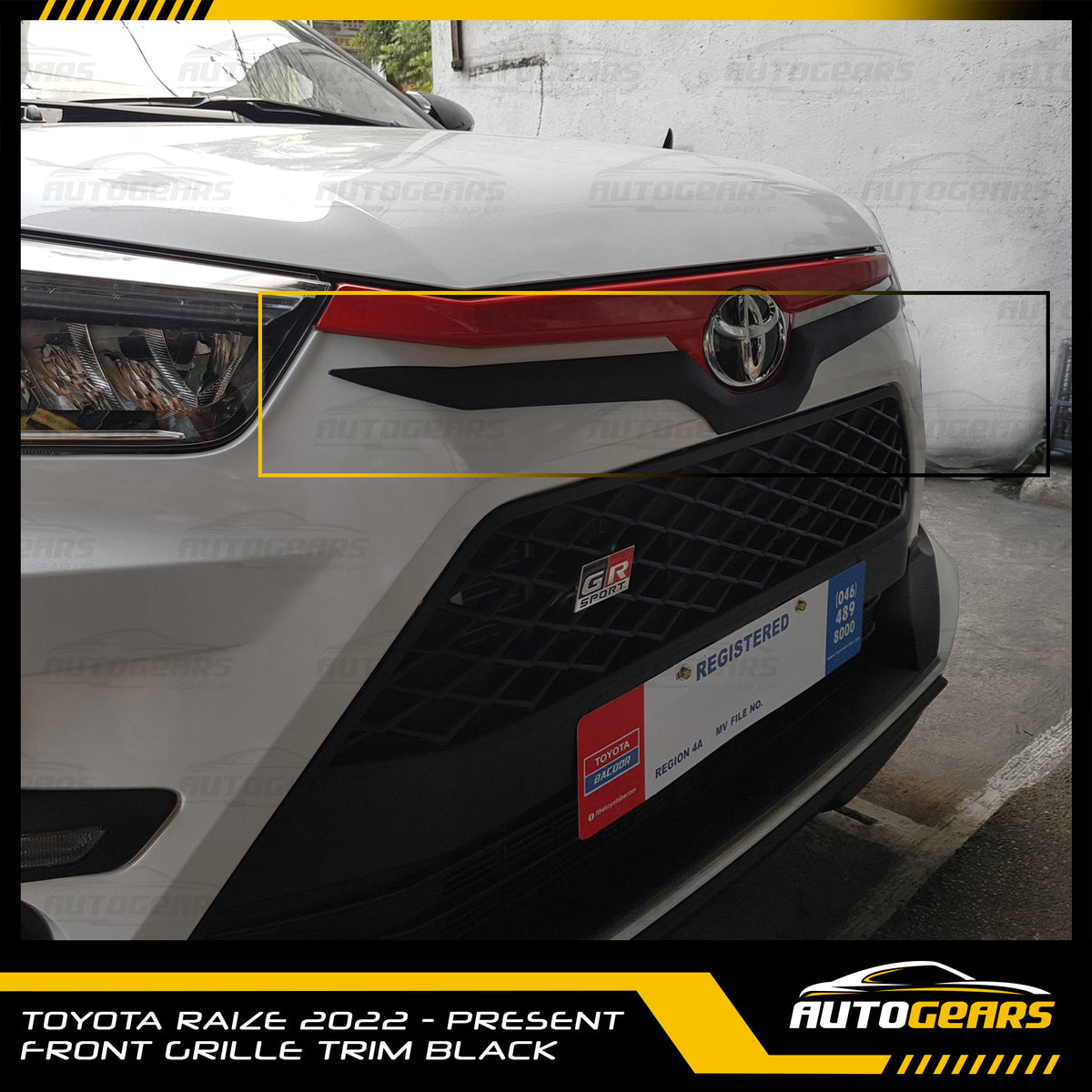Toyota Raize (2022 - 2026) Front Grill Trim – Autogears PH