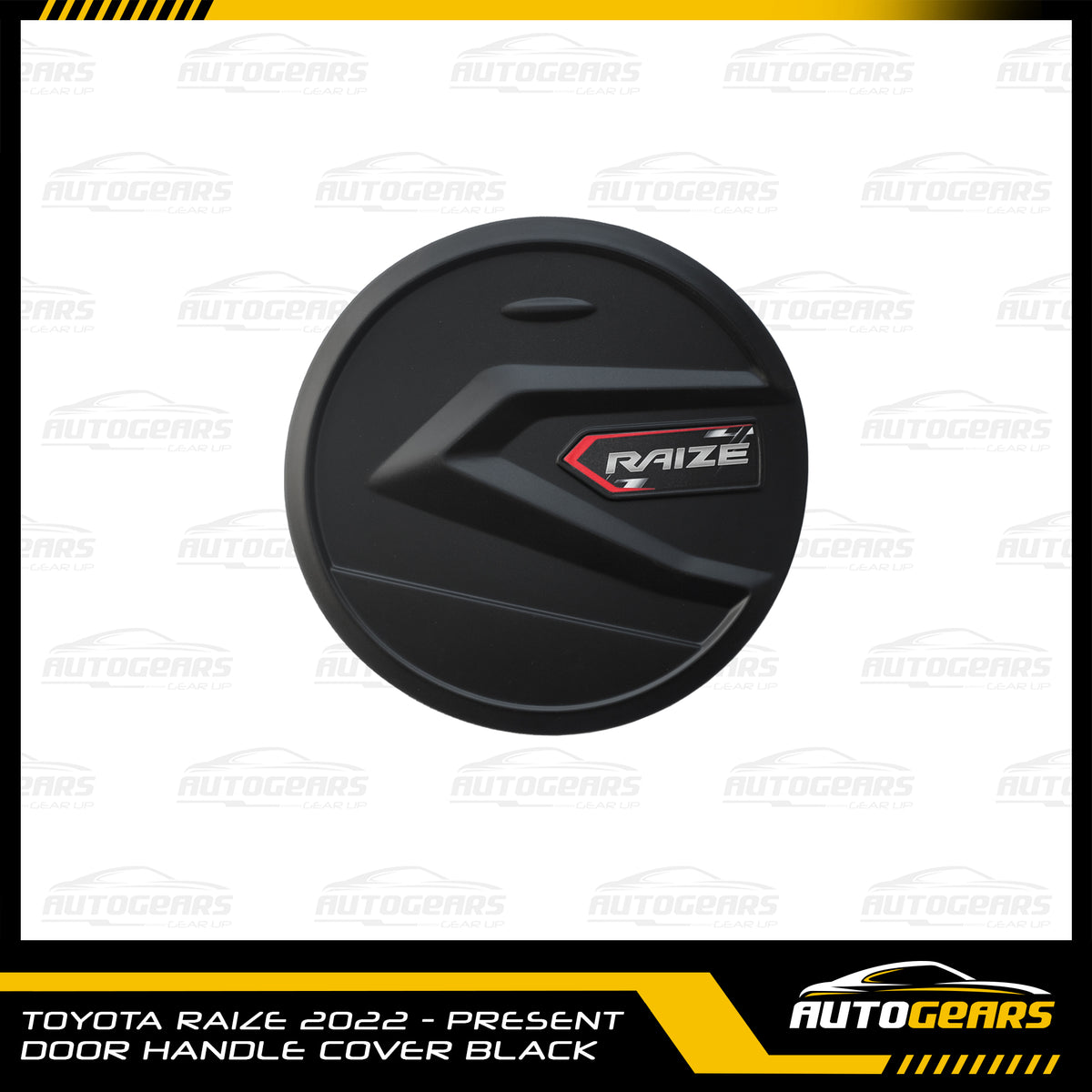 Toyota Raize (2022 - 2026) Gas Tank Cover Matte Black – Autogears PH