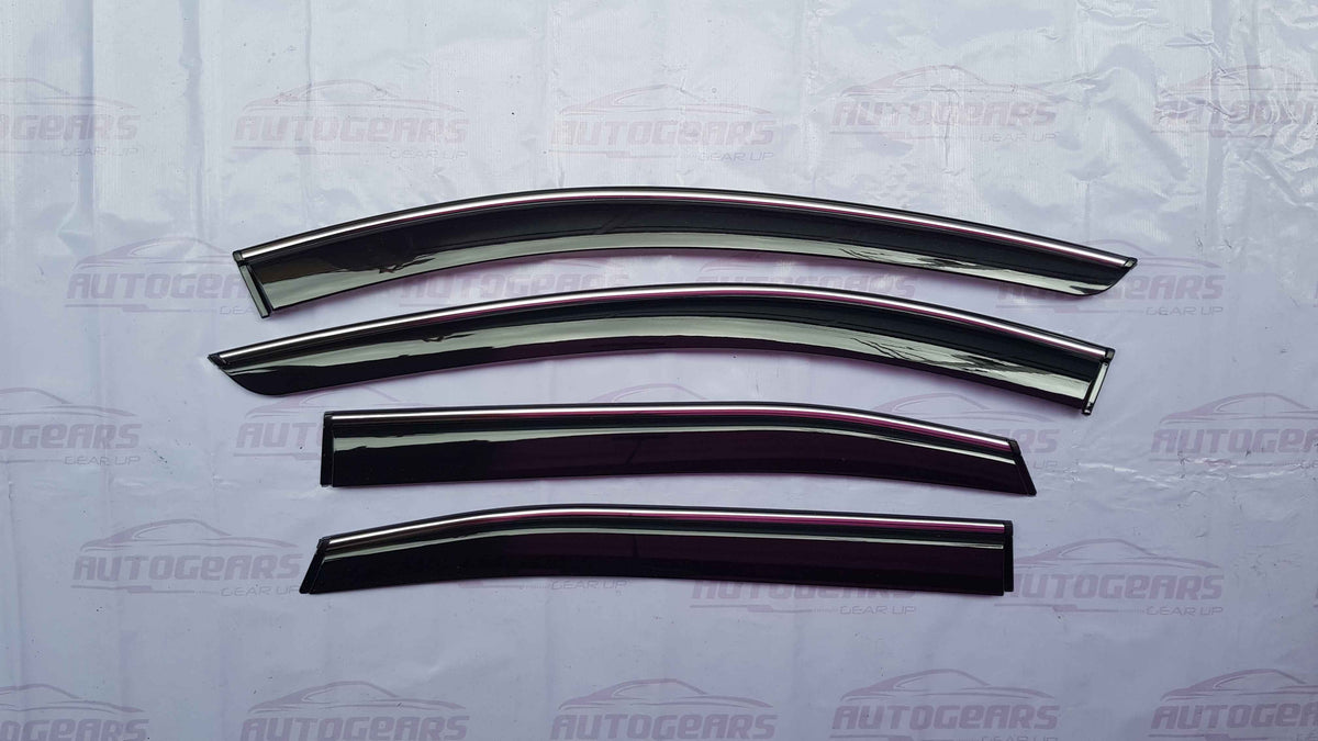 BYD Atto 3 (2024 - 2026) Rain Visor with Chrome Trim – Autogears PH