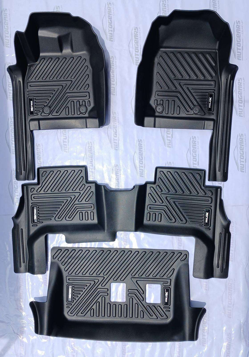 ISUZU MUX MU-X (2022 - 2026) 5D Extended Deep Dish Matting | Floor Lin ...