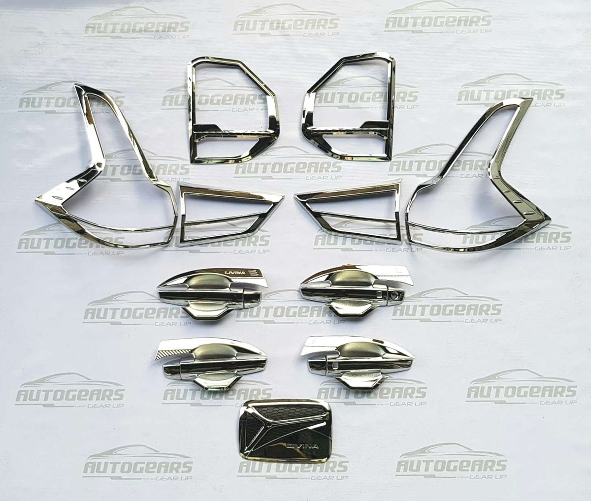 Nissan Livina (2022 - 2025) Chrome Garnish Set – Autogears PH