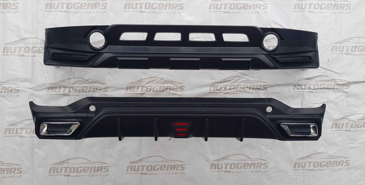 Mitsubishi Xpander (2019 - 2022) Front & Rear Bumper Bodykit with Sequ ...