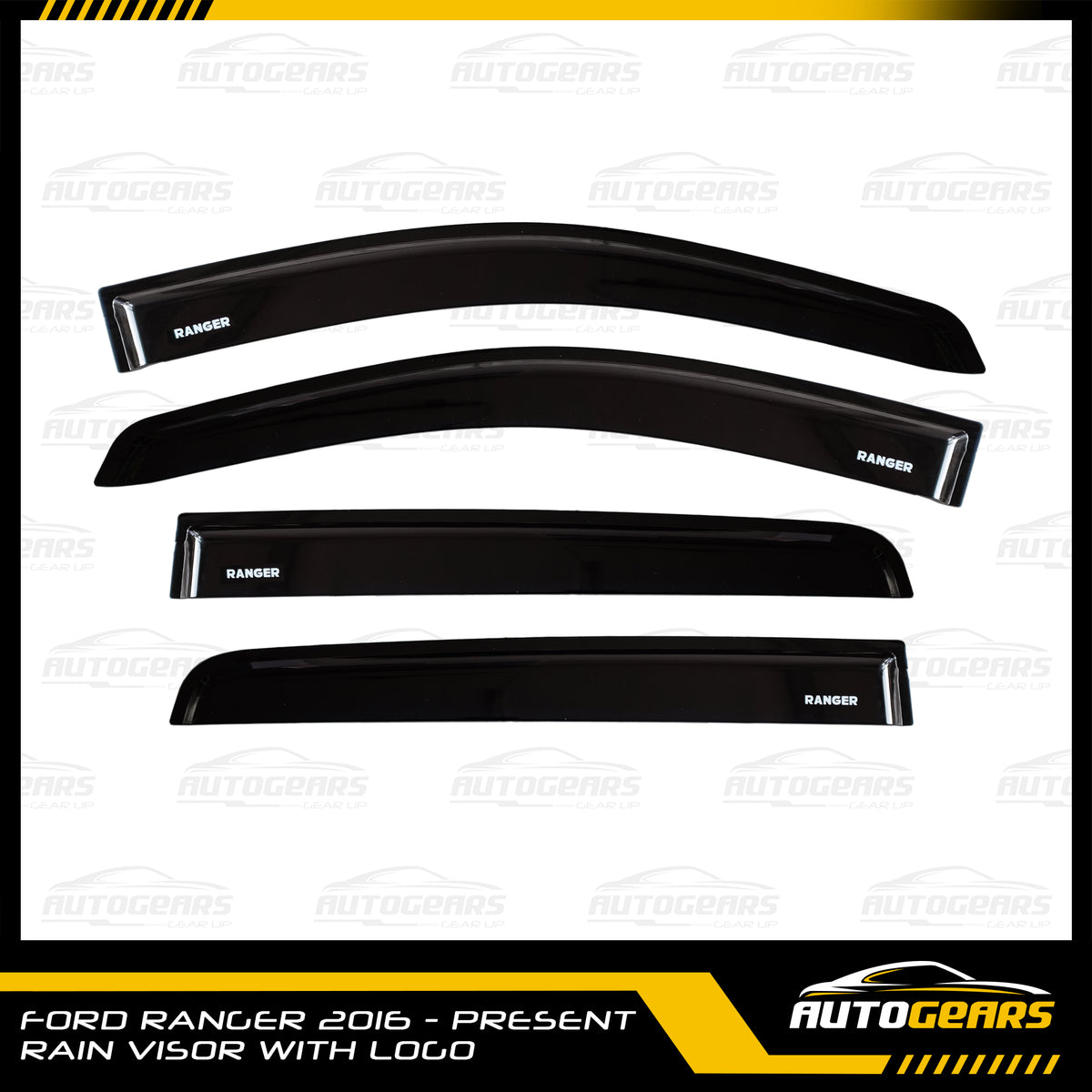 Ford Ranger (2016 - 2022) Rain Visor – Autogears PH