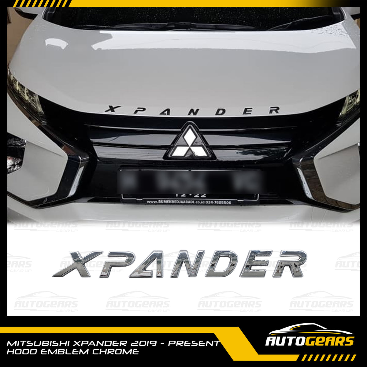 Mitsubishi Xpander (2019 - 2026) Hood Emblem – Autogears PH