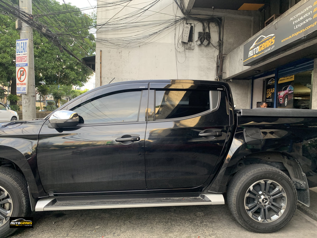 Mitsubishi Strada (2014 - 2023) Rain Visor with Logo – Autogears PH