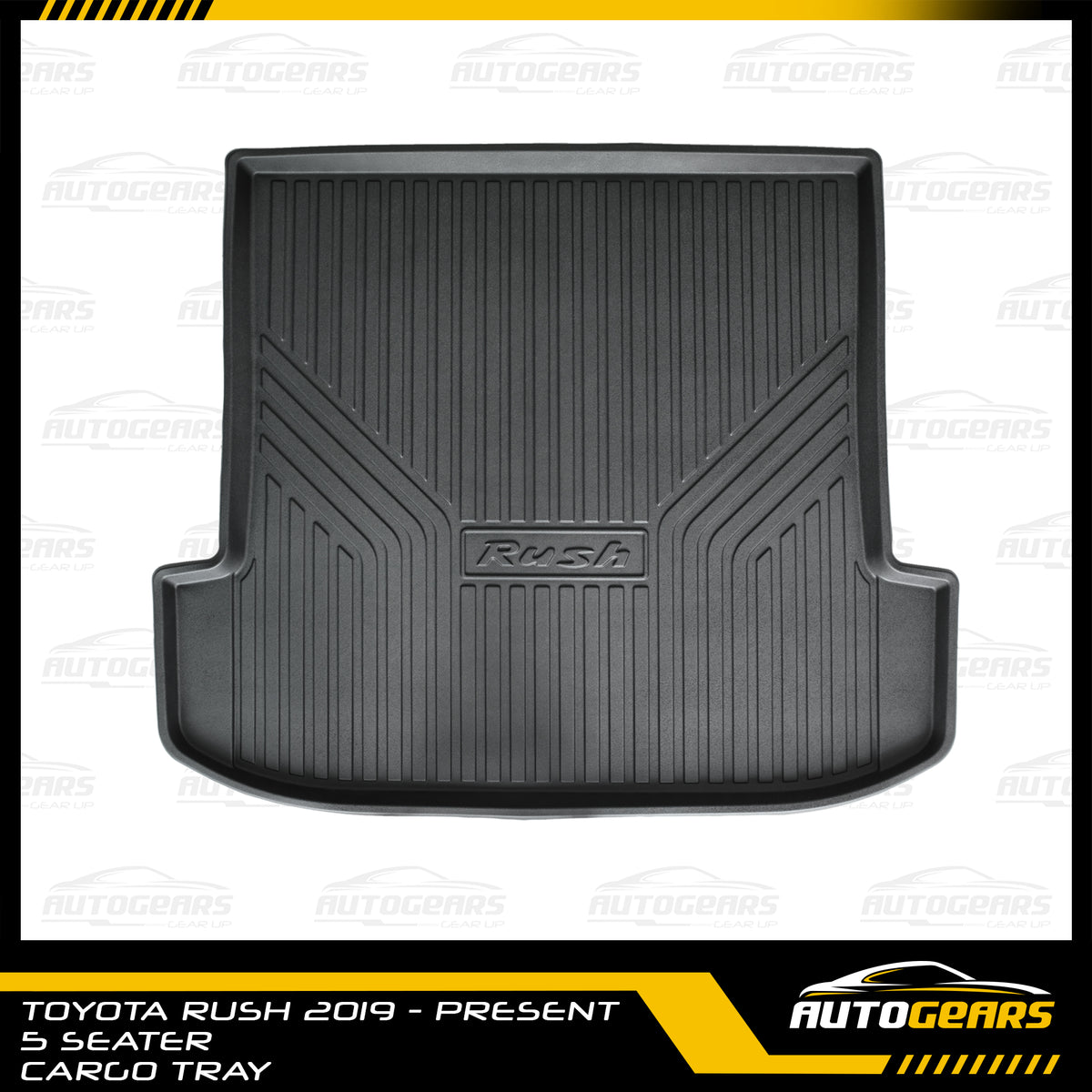 Toyota Rush (2018 - 2025) Trunk Tray | Cargo Tray – Autogears PH
