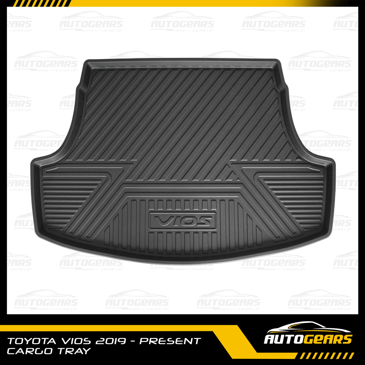 Toyota Vios (2019 - 2026) Trunk Tray | Cargo Tray – Autogears PH