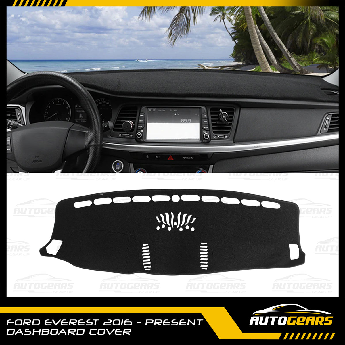 Ford Everest (2016 - 2022) Dashboard Cover – Autogears PH