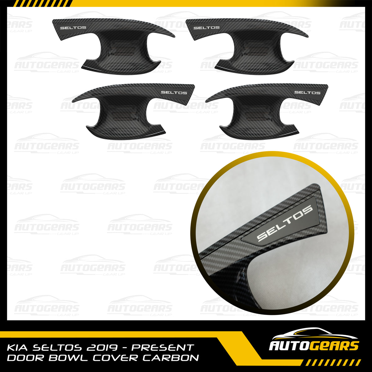 Kia Seltos (2019 - 2023) Door Bowl Cover – Autogears PH