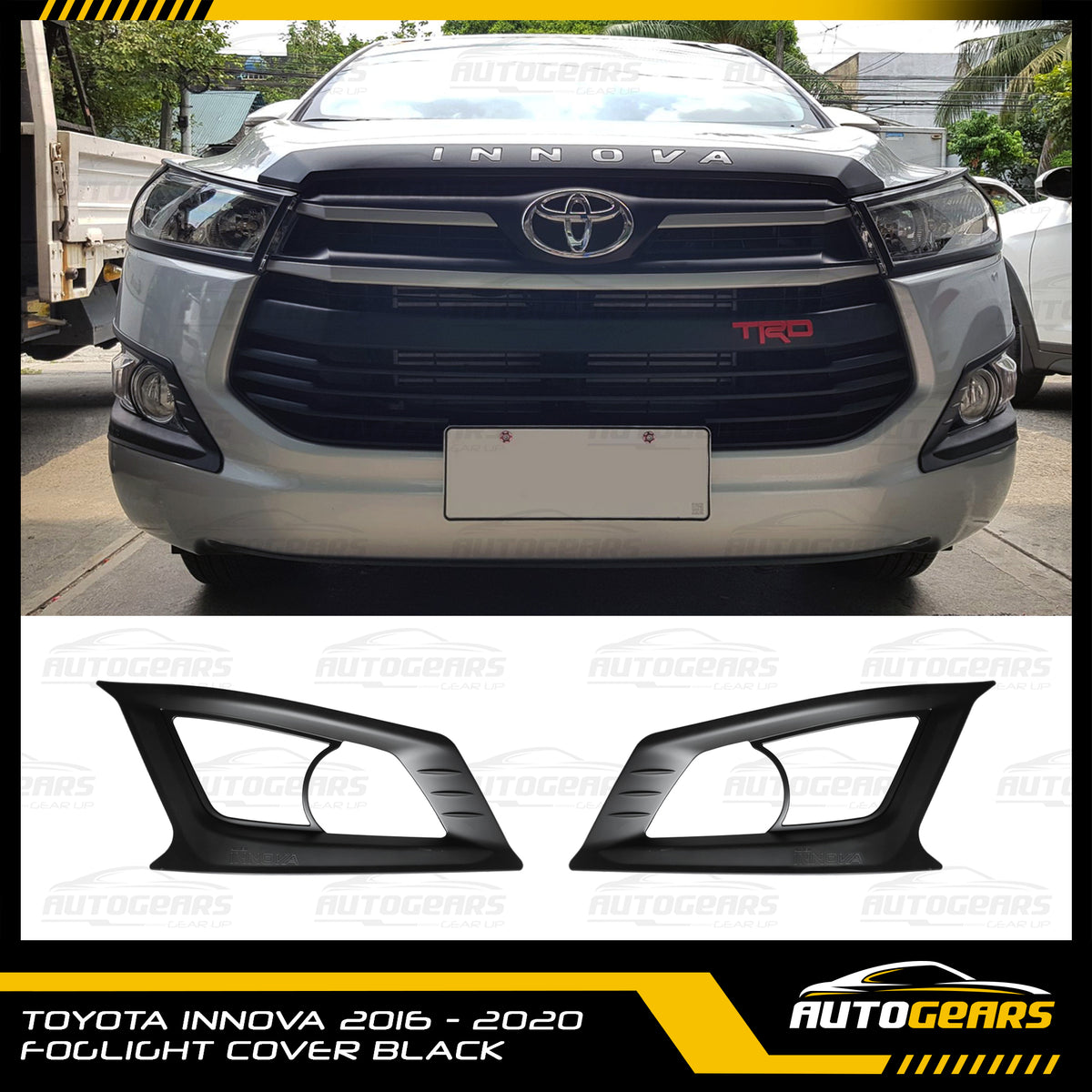 Toyota Innova (2016 - 2020) Foglight Cover – Autogears PH