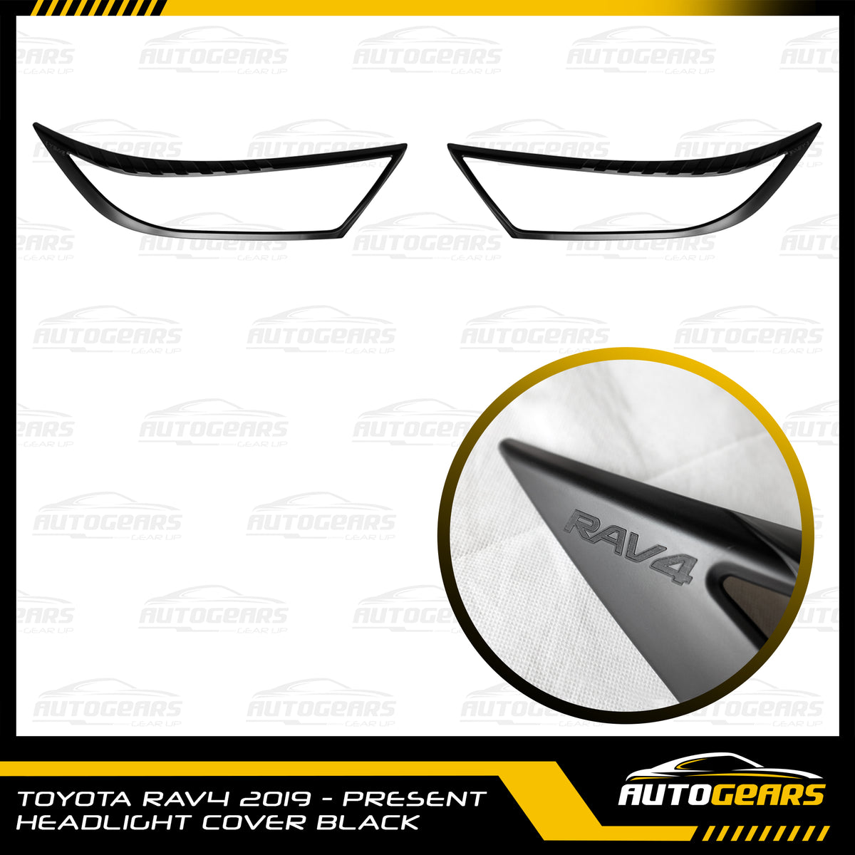 Toyota RAV4 (2019 - 2026) Headlight Cover – Autogears PH