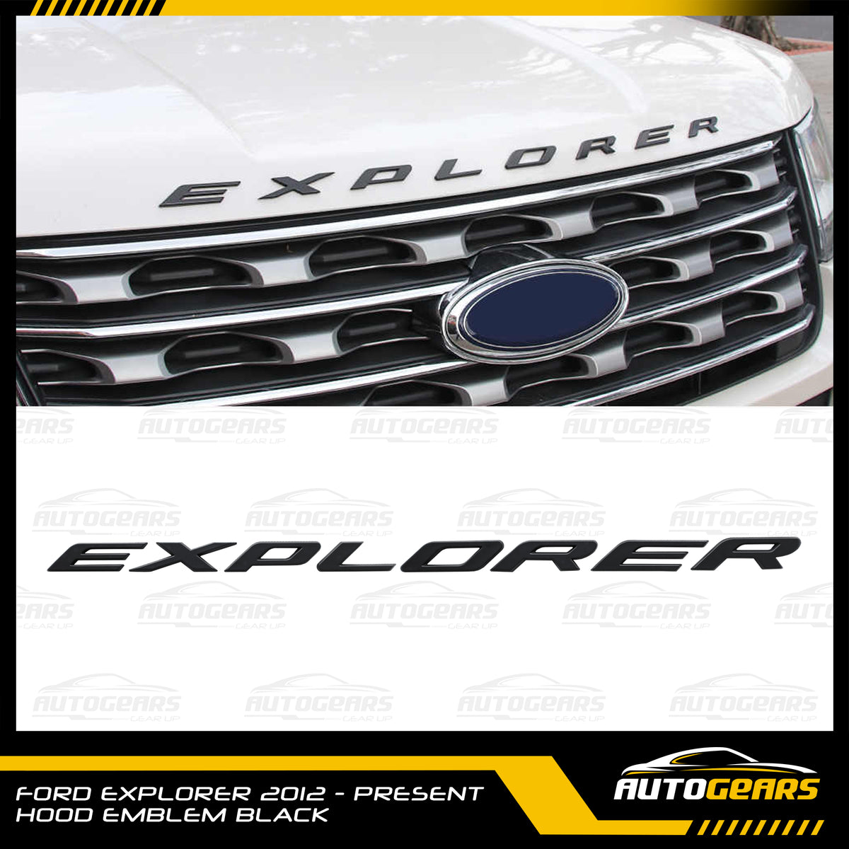 Ford Explorer (2012 - 2021) Hood Emblem – Autogears PH