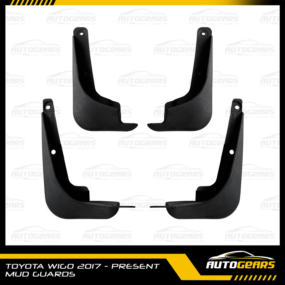 Toyota Wigo (2017 - 2023) Mudguards – Autogears PH