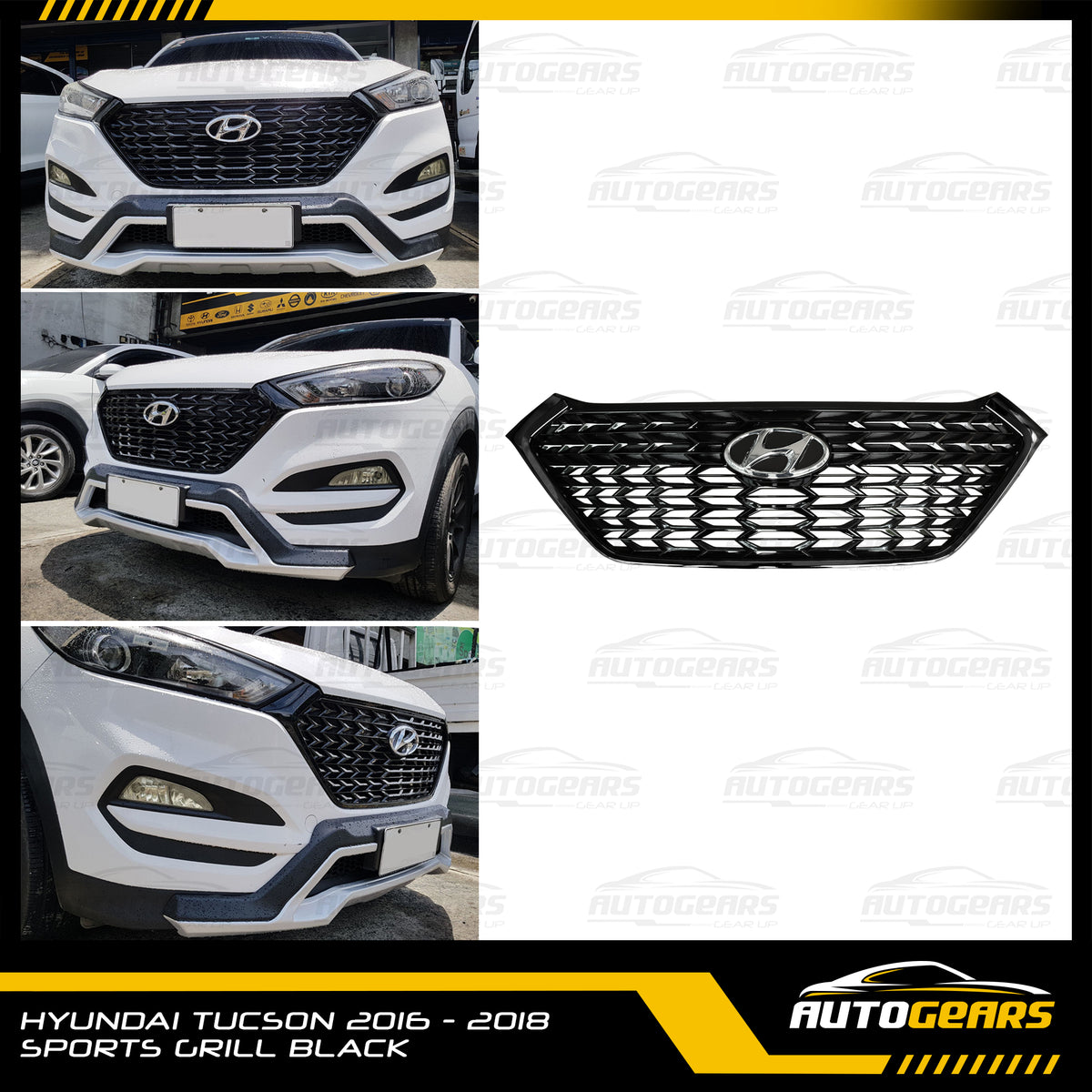 Hyundai Tucson (2016 - 2018) Sports Grill – Autogears PH