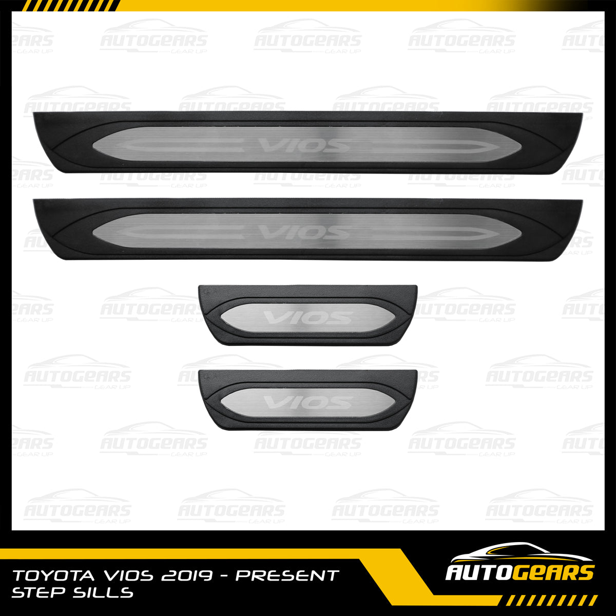 Toyota Vios (2019 - 2026) Door Side Step Sills – Autogears PH