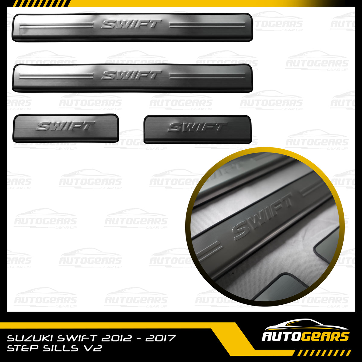 Suzuki Swift (2012 - 2017) Step Sills – Autogears PH