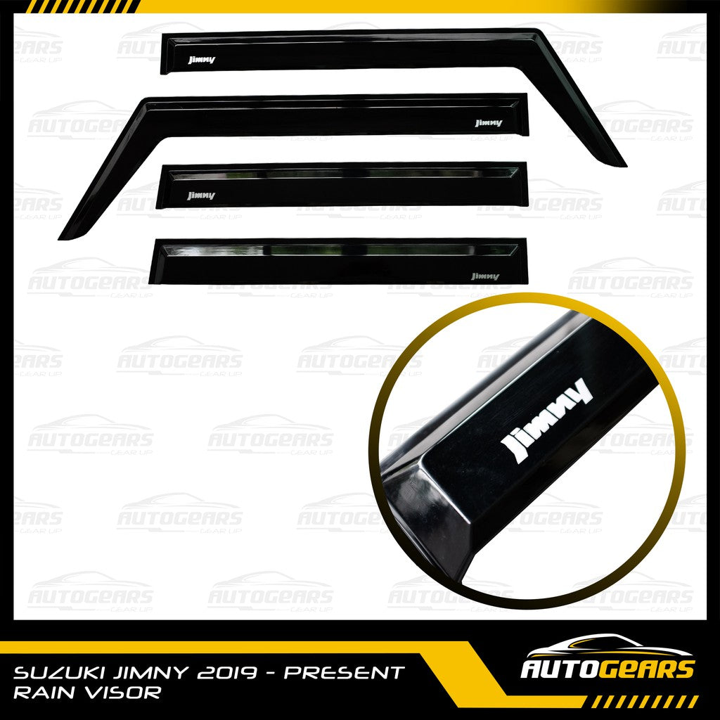 Suzuki Jimny (2019 - 2026) 3-door Rain Visor – Autogears PH